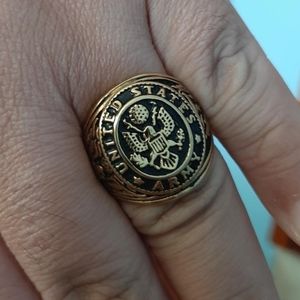 Accessories | New Stainless Steel Army Ring Size 7 8 9 1 11 12 | Poshmark